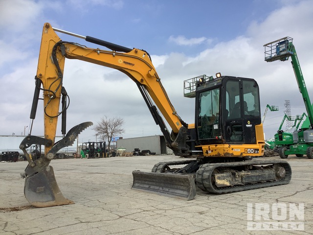 2016 JCB 90Z-1 Mini Excavator in INDIANAPOLIS, Indiana, United States ...