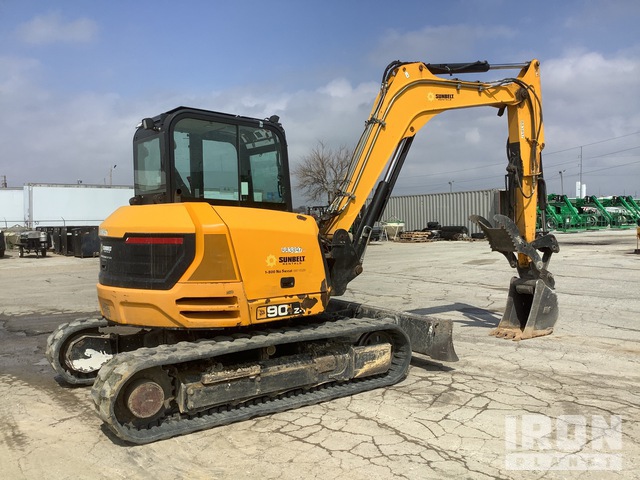 2016 JCB 90Z-1 Mini Excavator in INDIANAPOLIS, Indiana, United States ...