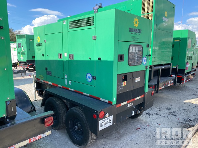 2014 Doosan G70 62 kW Mobile Generator Set in Tampa, Florida, United ...