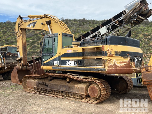 2001 Cat 345B L Tracked Excavator in Lakeside, California, United ...