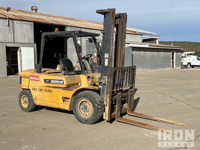 1997 (unverified) Cat DP45 10000 lb Pneumatic Tire Forklift in Lakeside, California, United ...