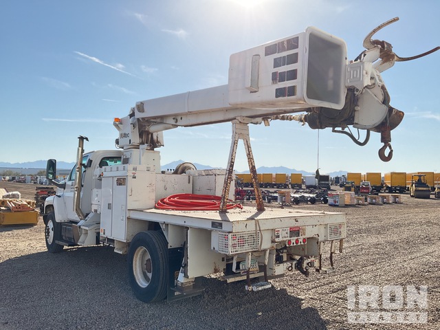 Altec DM45-B on 2006 Chevrolet C8500 4x2 Digger Derrick Truck in ...