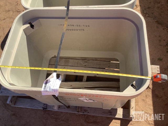 Surplus (16) Jensen Precast HPC2436-22-T22 Polymer Concrete Boxes in ...