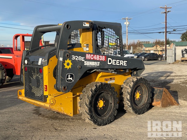2016 John Deere 328E Skid Steer Loader in Lynnwood, Washington, United ...