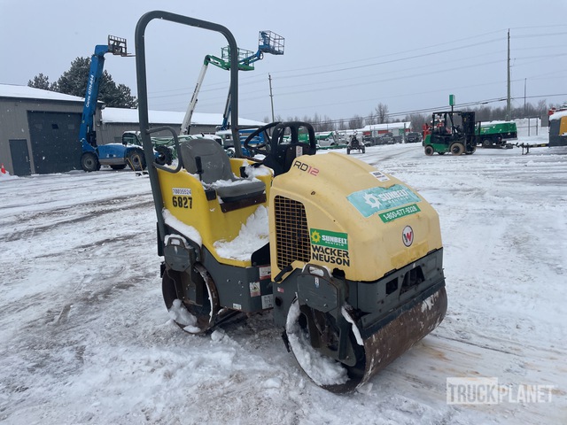 2017 Wacker RD12 Double Drum Roller in PETERBOROUGH, Ontario, Canada ...