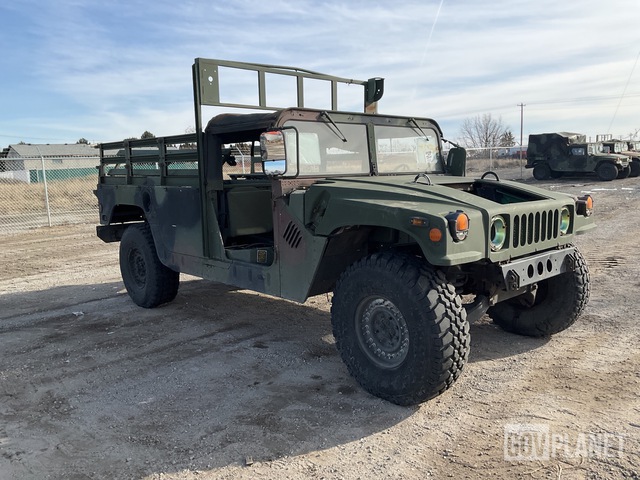 Surplus 2007 AM General M1097R1 HMMWV 2 Door Soft Top w/Truck Body in ...