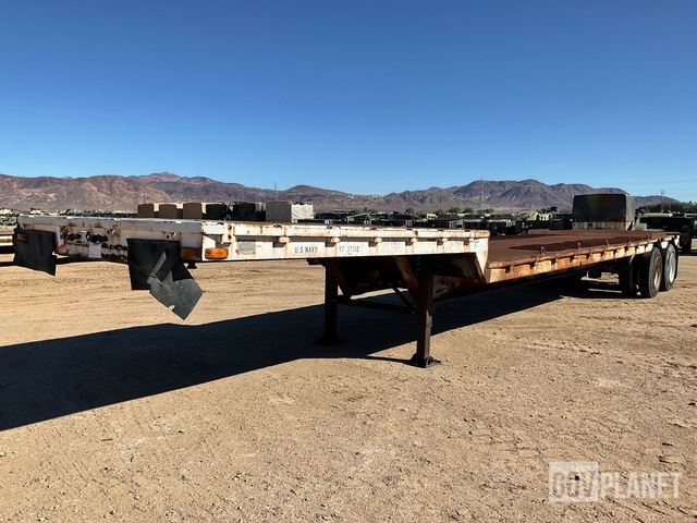 Surplus 1988 Miller P4402 Step Deck Trailer in Yermo, California ...