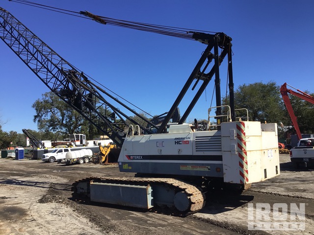 2012 Terex HC110 110 ton Lattice-Boom Crawler Crane in Brunswick ...