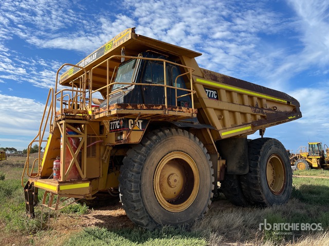 1995 Cat 777C Rock Truck | Ritchie Bros. Auctioneers