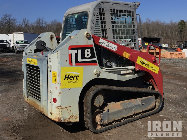 2017 Takeuchi TL8 High Flow Compact Track Loader in North East ...