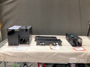 Surplus (7) Corning Cable Systems CCH04U Fiber Optic Panels & (7) Cable ...