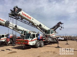 2014 (unverified) Link-Belt HTC 86100 100 ton 8x4 Hydraulic Truck Crane ...