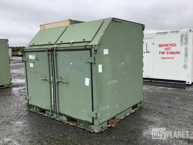 Surplus AAR Mobility Systems ISU-90-KC Storage Container in Butner ...