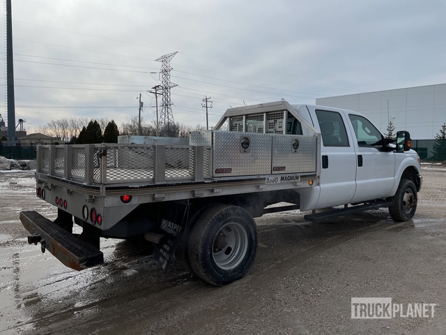 2012 Ford F-350 XL 4x4 Crew Cab Flatbed Truck in Menomonee, Wisconsin ...