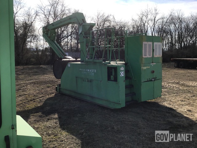 Surplus Pakawaste Rotokrush Static Compactor in Chambersburg ...