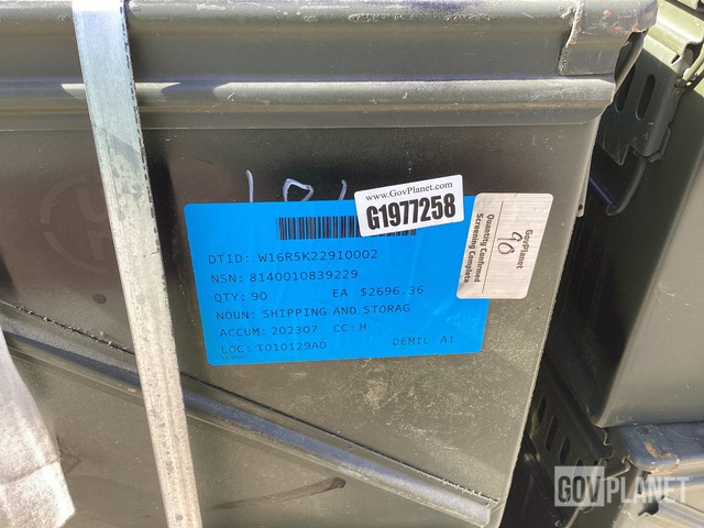 Surplus (90) M592 Ammo Cans - For 30mm in Chambersburg, Pennsylvania ...