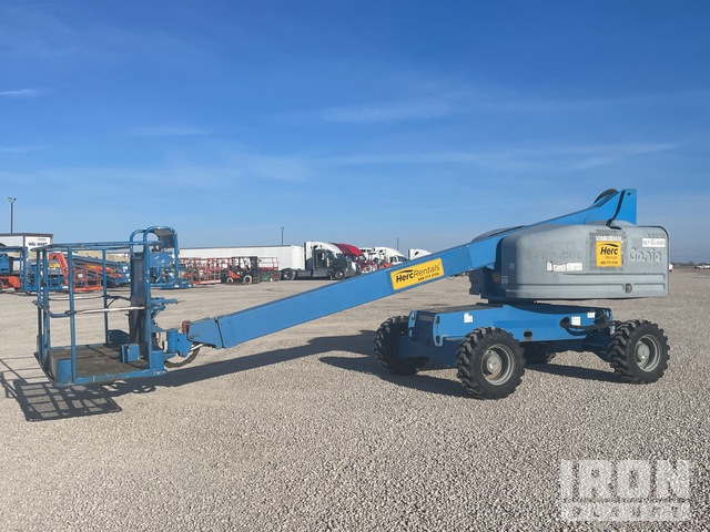 2007 Genie S-40 4WD Diesel Telescopic Boom Lift in Morris, Illinois ...