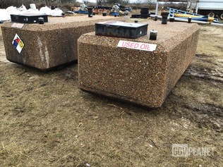 Surplus (2) ConVault CVT-500-3HF Insulated Aboveground Fuel Storage ...