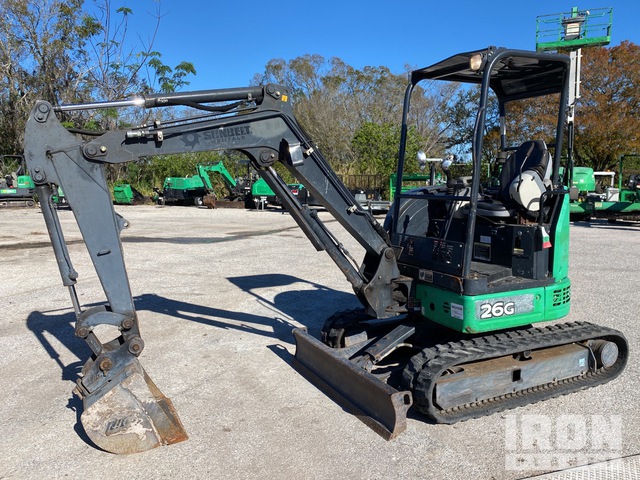 2016 (unverified) John Deere 26G Mini Excavator in Sarasota, Florida ...