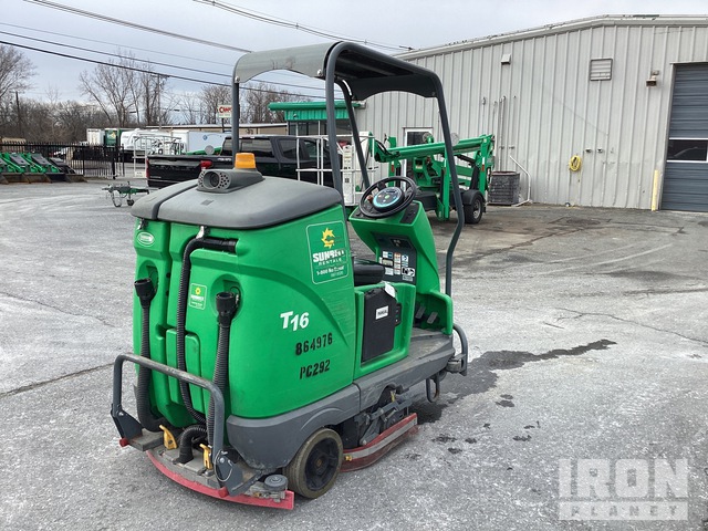 2016 Tennant T16 Ride-On Electric Floor Scrubber in WORCESTER ...