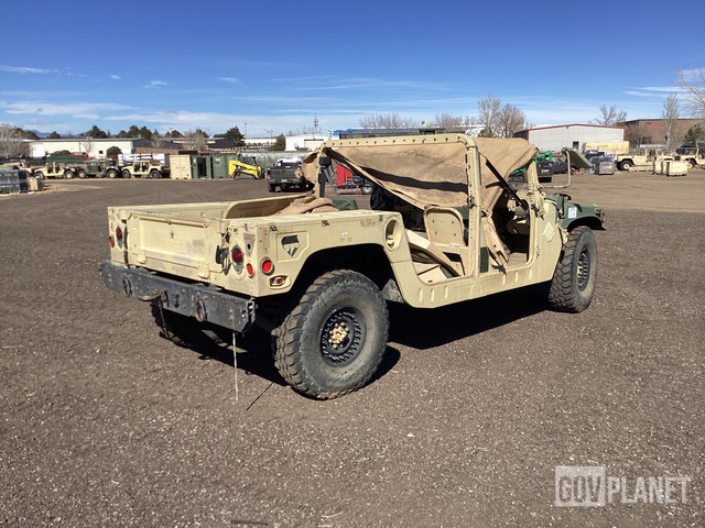 Surplus 2009 AM General M1097R1 HMMWV 2 Door Soft Top w/Truck Body in ...