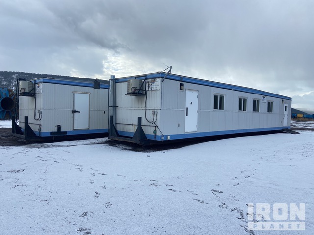 Horizon North Manufacturing 60 ft x 12 ft 50 Person Skid-Mounted Mobile ...