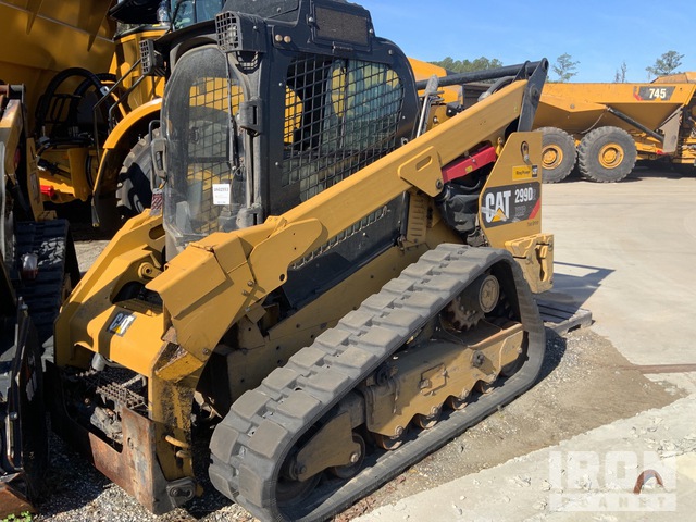 2018 Cat 299D2XHP Two-Speed High Flow Compact Track Loader in Pooler ...