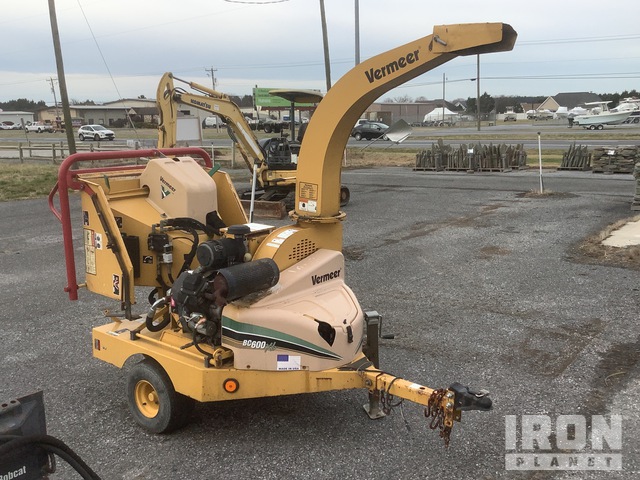 2008 Vermeer BC600XL Tow-Behind Wood Chipper in Seaford, Delaware ...