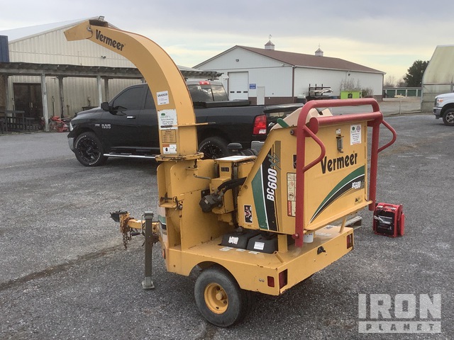 2008 Vermeer BC600XL Tow-Behind Wood Chipper in Seaford, Delaware ...