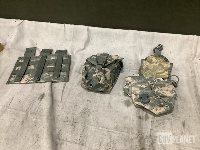 Surplus (38) Pouch Sets, (255) Two Mag Pouches, (54) First Aid Pouches ...