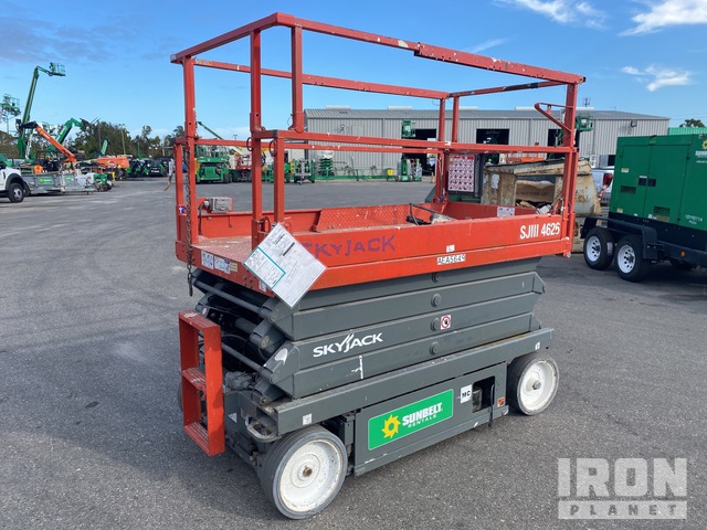 2018 Skyjack SJIII-4626 Electric Scissor Lift in FORT MYERS, Florida ...