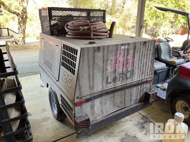 1995 Leroi 125 cfm Mobile 23 gal Air Compressor in Morgan Hill ...