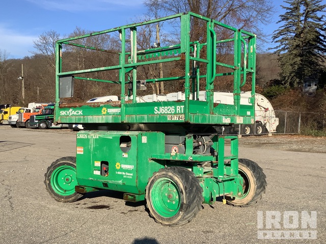 2017 Skyjack SJ6826 RT Scissor Lift in North Franklin, Connecticut ...