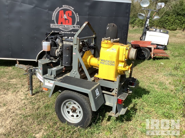 Wacker Neuson PT6LT Trailer-Mounted Water Pump in Moultrie, Georgia ...