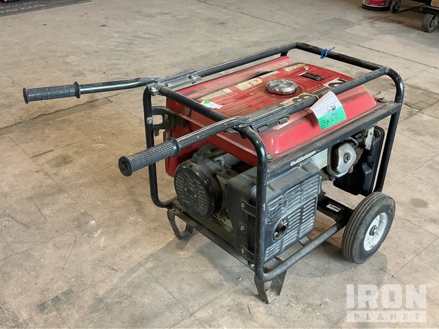 2002 Honda EB5000 4.5 kVA Mobile Portable Generator Set in EGG HARBOR ...