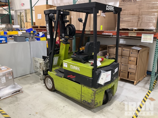 Clark TM20 2150 lb Electric Forklift in Montgomeryville, Pennsylvania ...