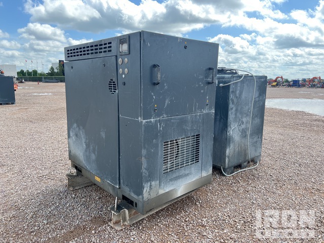 2013 Atlas-Copco GA90 Air Compressor w/ Atlas Copco FX17 Air Dryer in ...