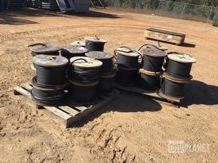 Surplus (26) Spools of Assorted Cable Wire in Albany, Georgia, United ...