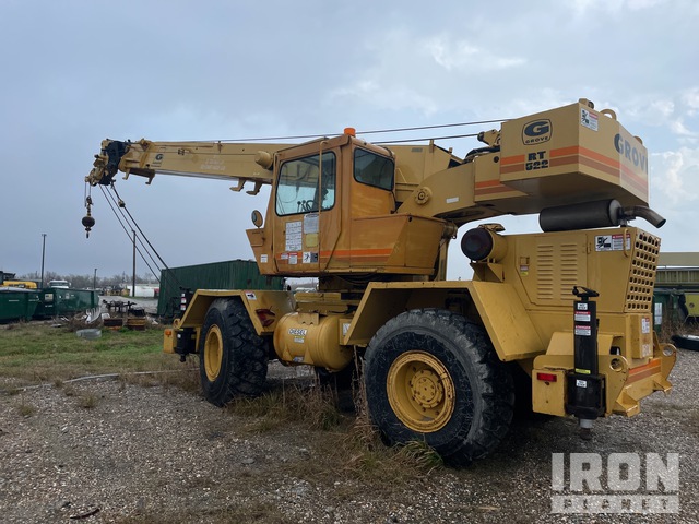 1984 Grove RT522 44000 lb 4x4x4 Rough Terrain Crane in Sulphur ...
