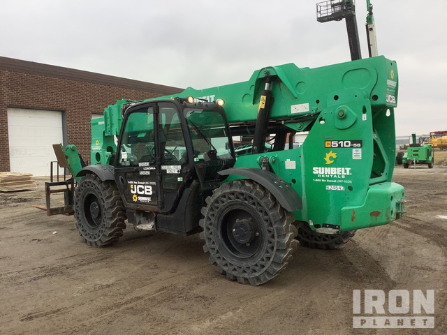 2014 JCB 510-56 Telehandler in Sugar Grove, Illinois, United States ...