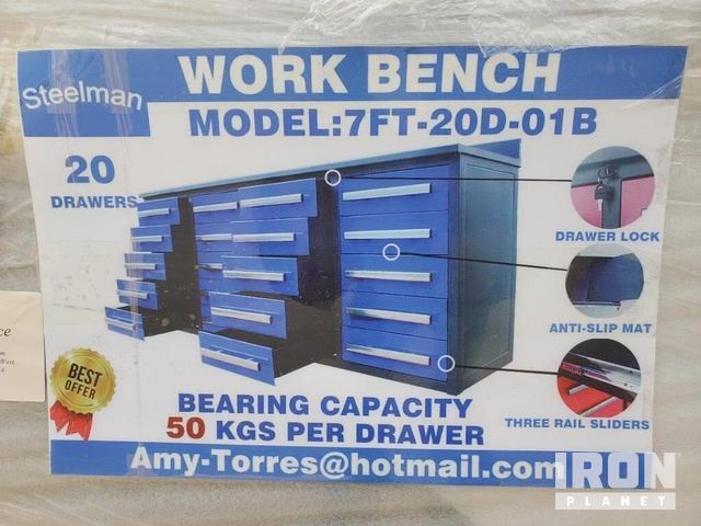 Steelman 7FT-20D-01B Tool Cabinet (Unused) in Rochester, Washington ...