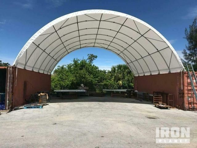 Gold Mountain C4040-300gsm PE Storage Canopy in Gallatin, Missouri ...