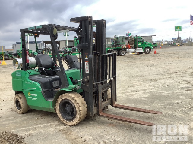 2014 Mitsubishi FG30N 5500 lb Pneumatic Tire Forklift in Spartanburg ...