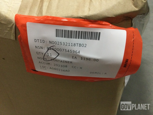 Surplus (11) MS24347-42 Storage Drums in North Las Vegas, Nevada ...