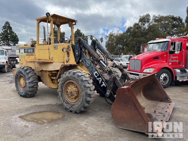 1988 Cat IT18B Wheel Loader in Richmond, California, United States ...