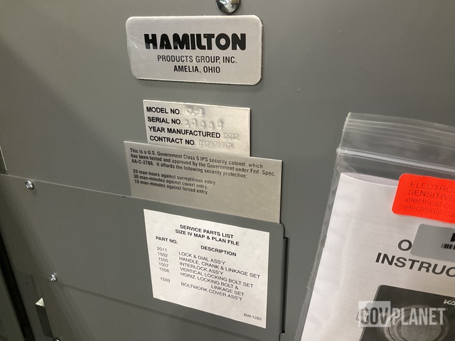 Surplus Hamilton CL-5 Safe in Chambersburg, Pennsylvania, United States ...