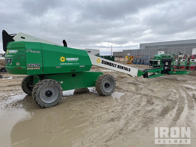 2016 JLG 660 SJ 4WD Diesel Telescopic Boom Lift in DEKALB, Illinois ...