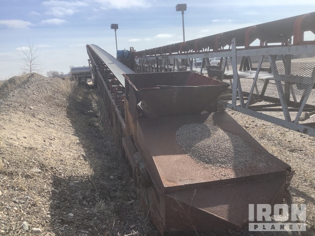 30 in x 150 ft Portable Radial Stacking Conveyor in Ames, Iowa, United ...