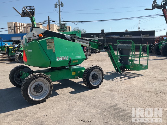 2014 JLG 340AJ 4WD Diesel Articulating Boom Lift in Miami, Florida ...