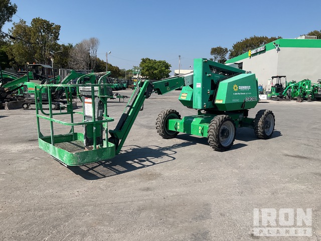 2014 JLG 340AJ 4WD Diesel Articulating Boom Lift in Miami, Florida ...